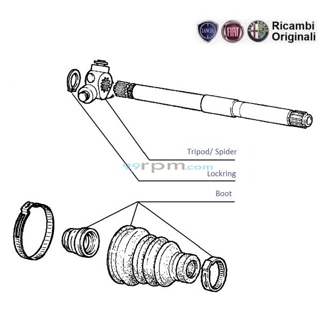 FIAT Uno 1.0 petrol: Boot| Drive Shaft