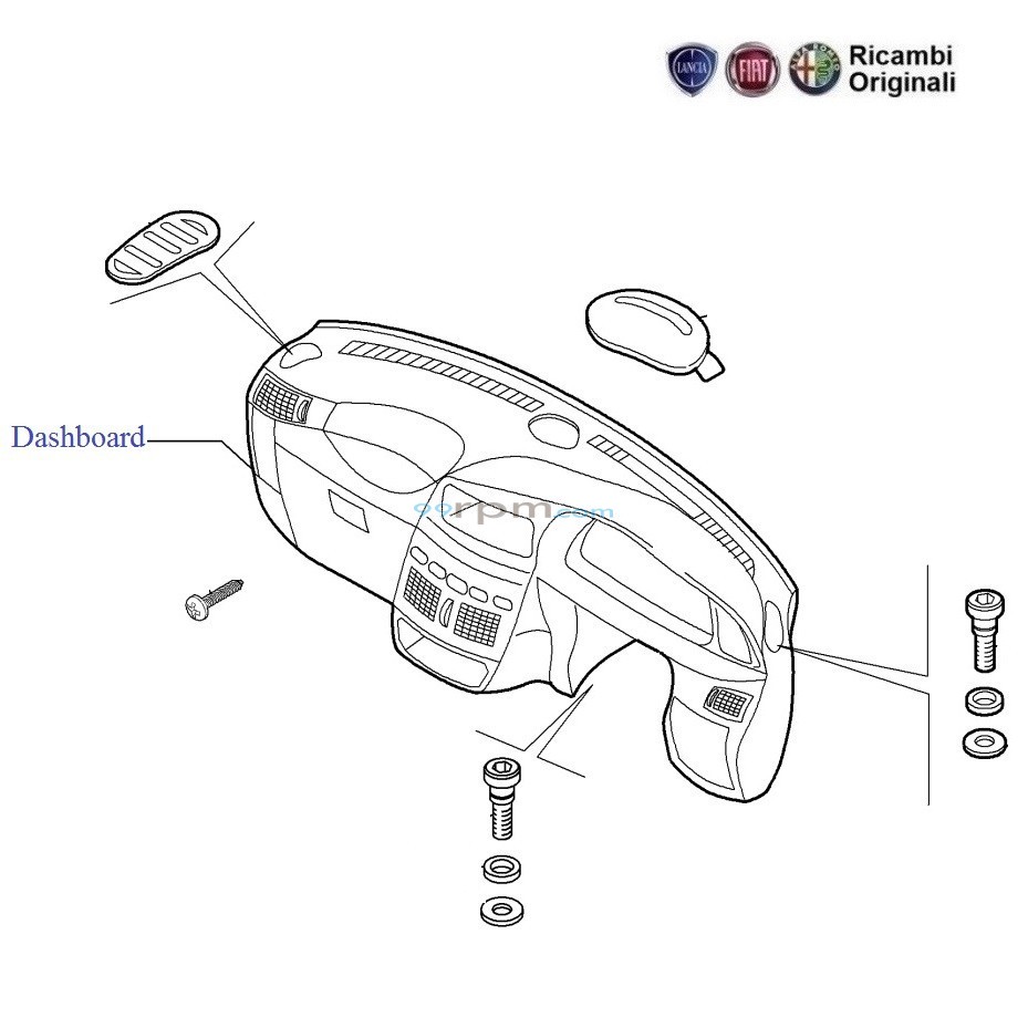 Fiat Palio Stile: Dashboard and Air Vent