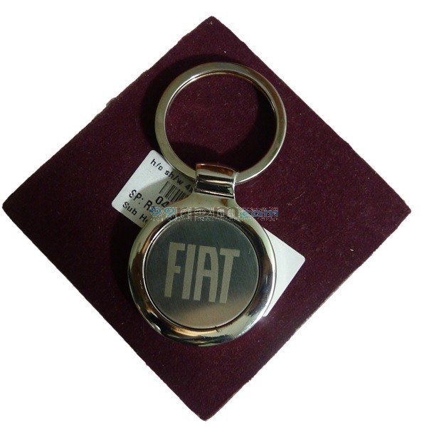FIAT KeyChain in Gun Metal