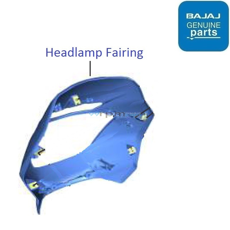 Bajaj CT110 BS6 (2020+): Headlamp Fairing