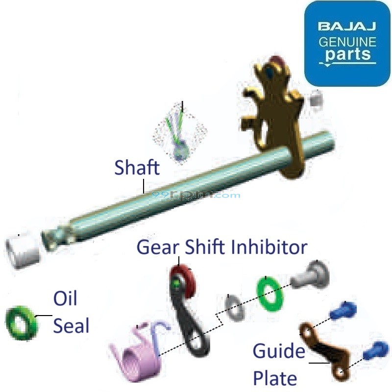 Bajaj Pulsar N125 (2024-25): Gear Change Shaft