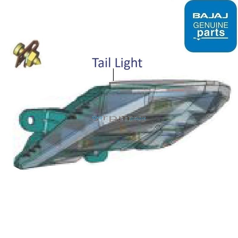 Bajaj Pulsar NS160 (USD Fork, 2023-2024): Tail Lamp
