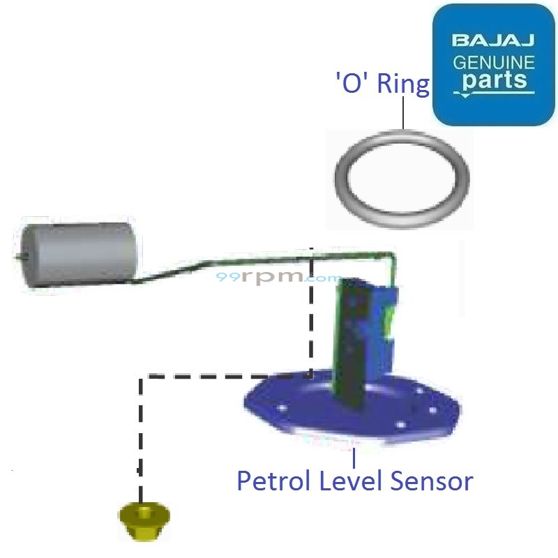 Bajaj Pulsar 220F (BS6, 2020): Fuel Level Sensor