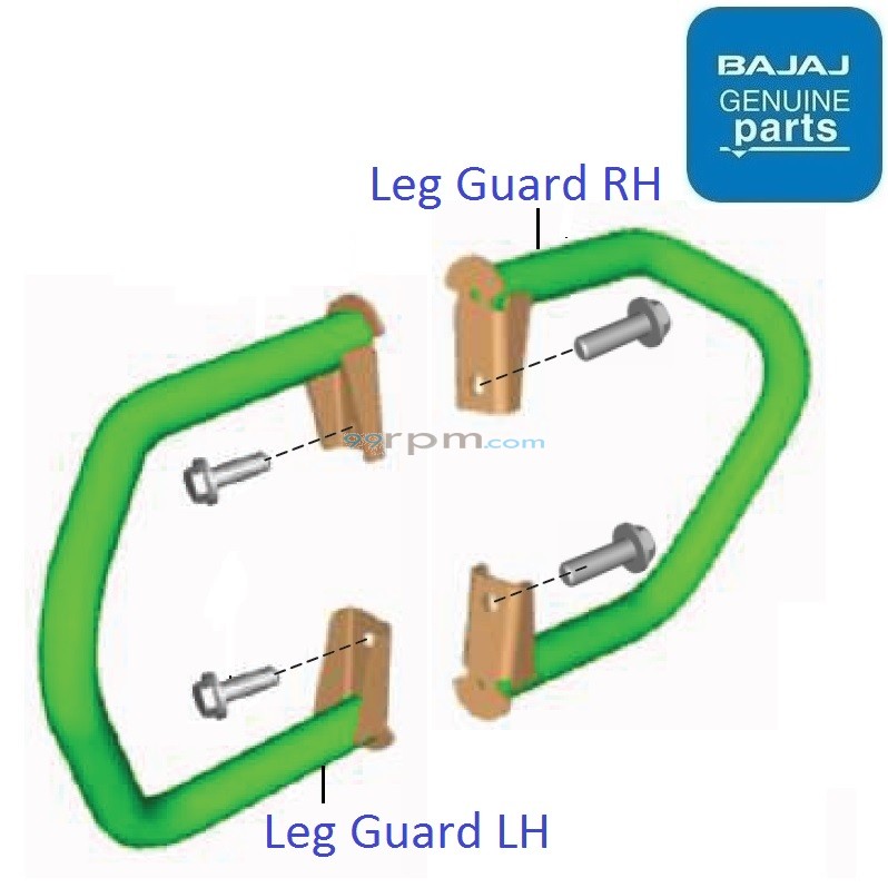 Bajaj Pulsar 220F (BS6, 2020): Leg Guard