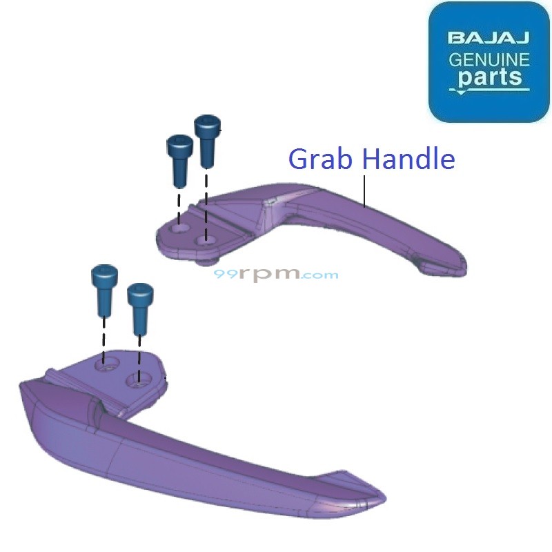 Bajaj Pulsar NS125 (2021-22): Grab Handle