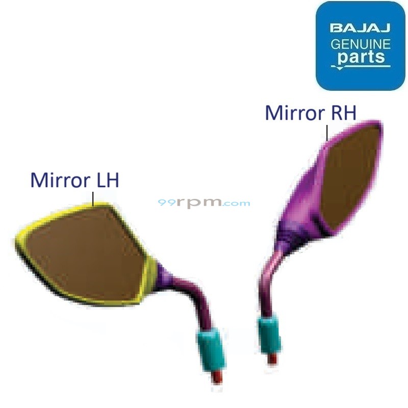 Bajaj Pulsar N125 (2024-25): Rearview Mirror