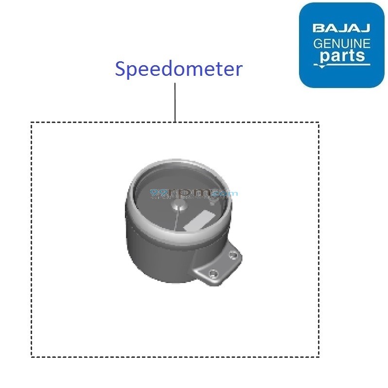 Bajaj Avenger 150 Street: Speedometer