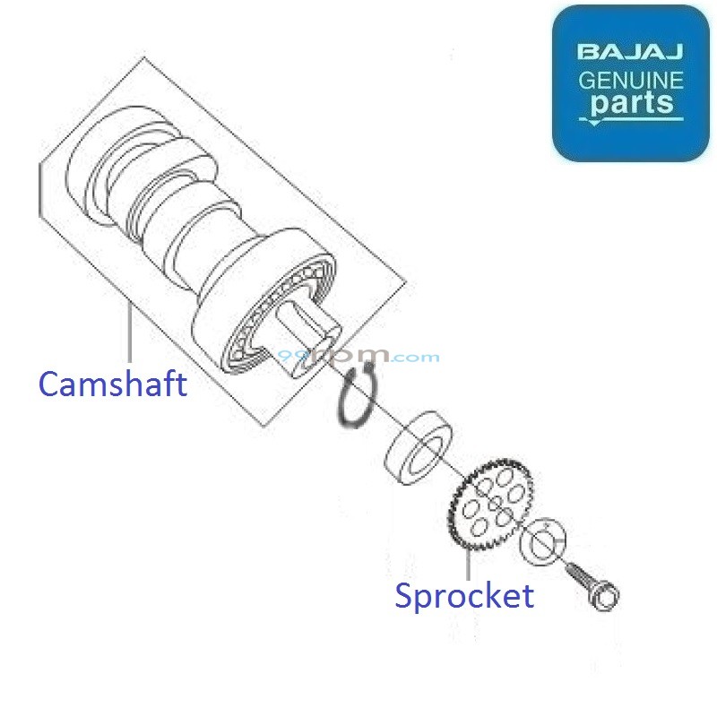 Discover 100 DTS-Si, 5Gears(2009-2012): Camshaft