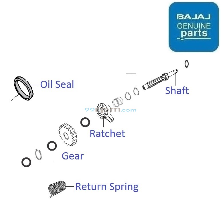 Discover 150 (2010-2013): Kick Starter System