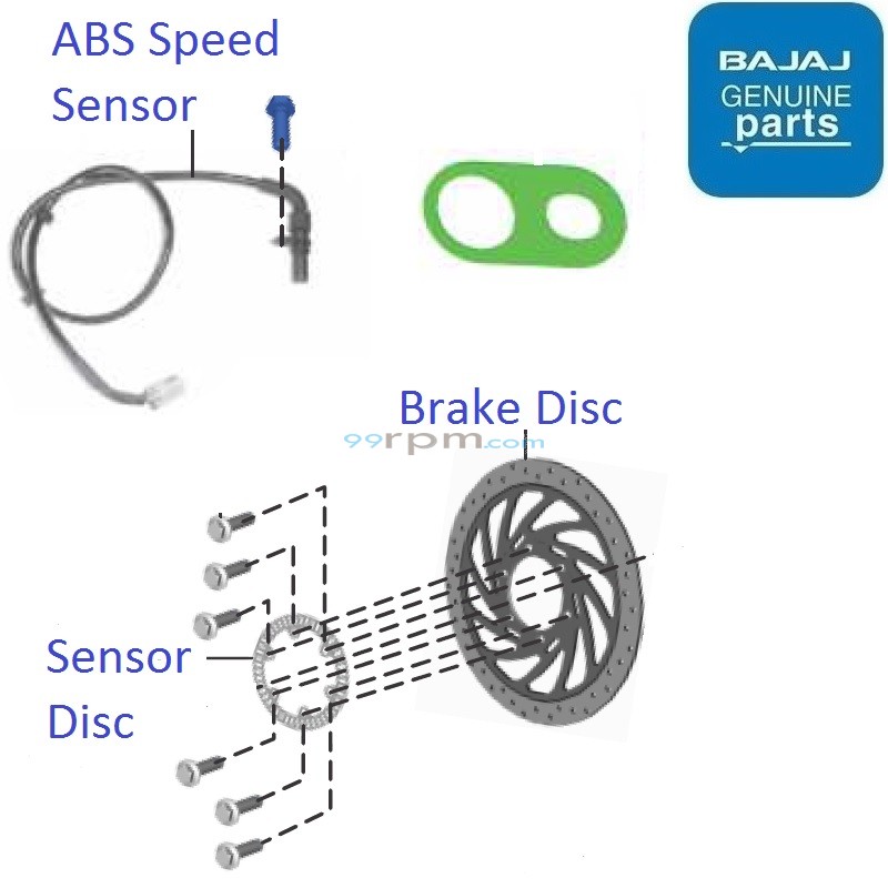 Dominar 250 (2020-23): Front Brake Disc