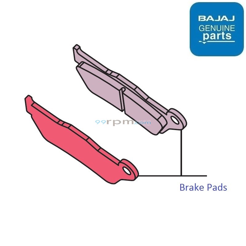 Dominar 400 (BS6, 2020-21): Rear Brake Pads