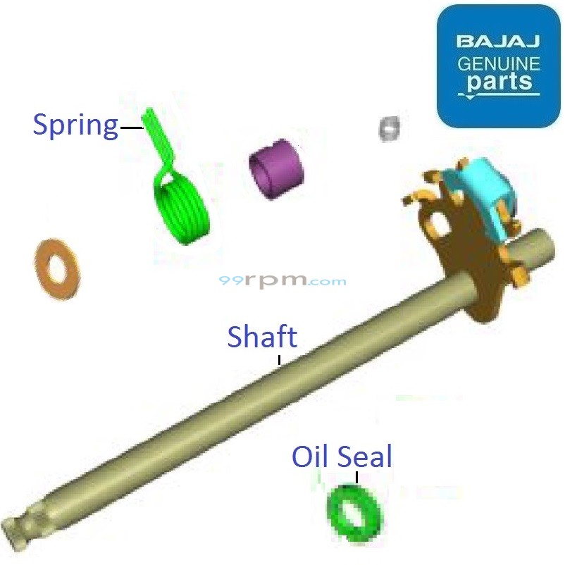 Bajaj Pulsar N250 (Single ABS, 2021-23): Gear Change Shaft