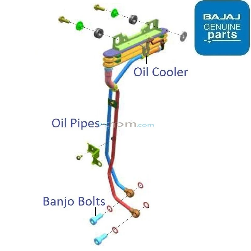Bajaj Pulsar N160 (Dual ABS, 2022-23): Oil Cooler